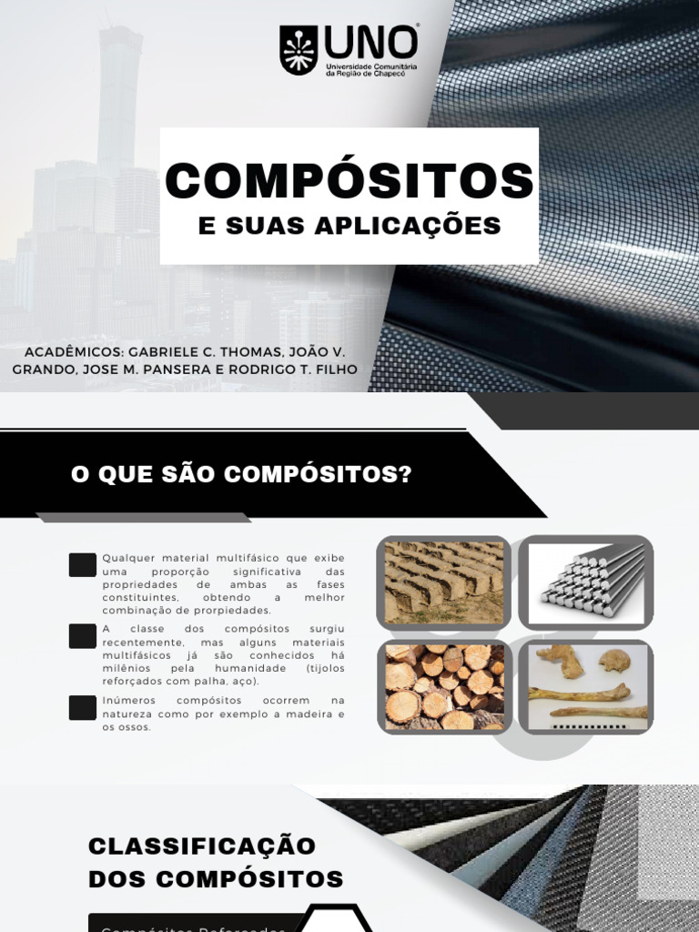 Compreendendo Compósitos e Suas Aplicações | PDF | Material composto ...