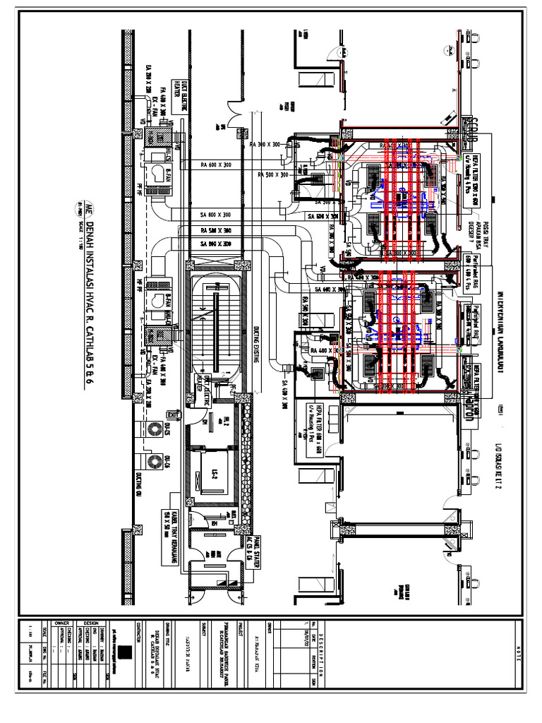GBR HVAC CAT 5 & 6 SHOP DRAWING R2 Rev Return Duct-Layout | PDF