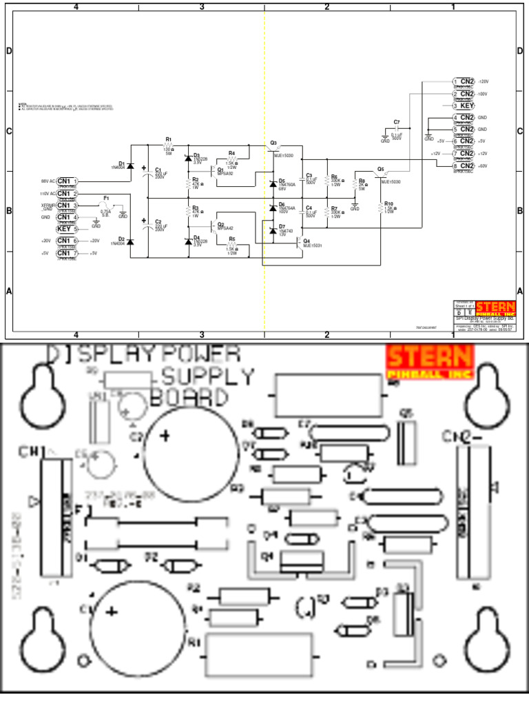 SPI Display Power Supply Schematic | PDF | Electric Power | Electrical ...