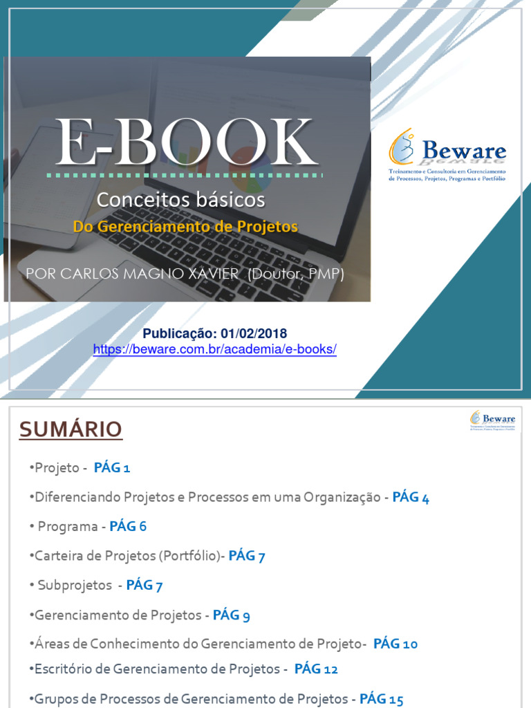 Conceitos Basicos Do Gerencimento de Projetos-Carlos Magno Xavier | PDF | Gestão de projetos ...