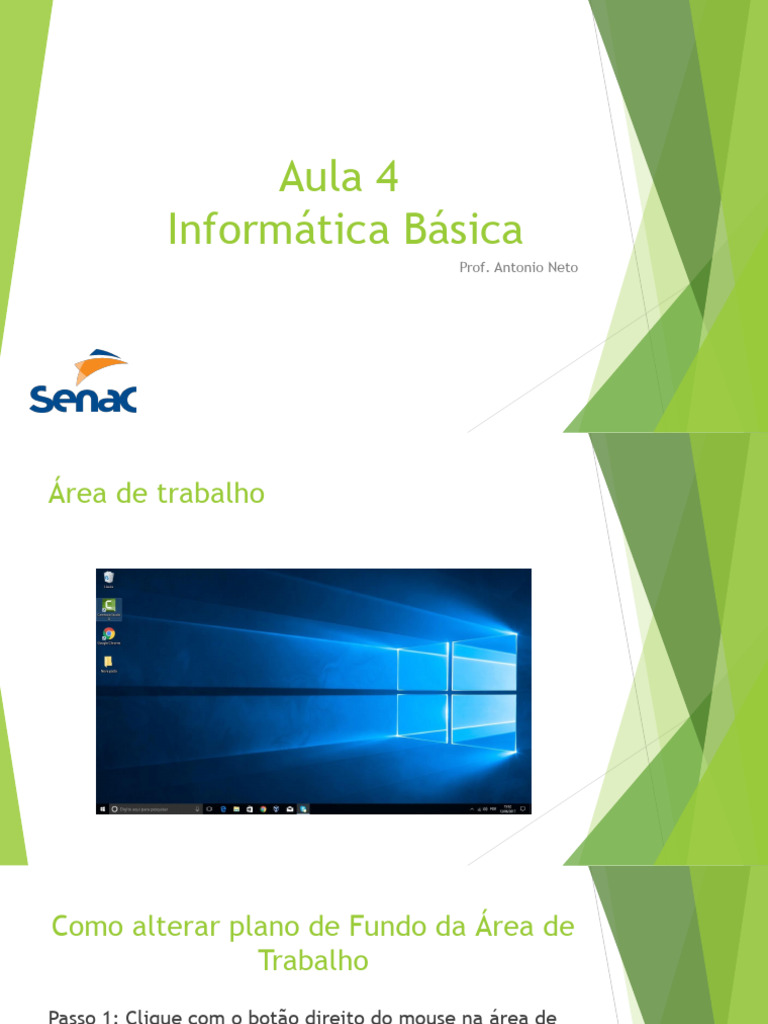 Aula4 Informática Básica | PDF | Computadores