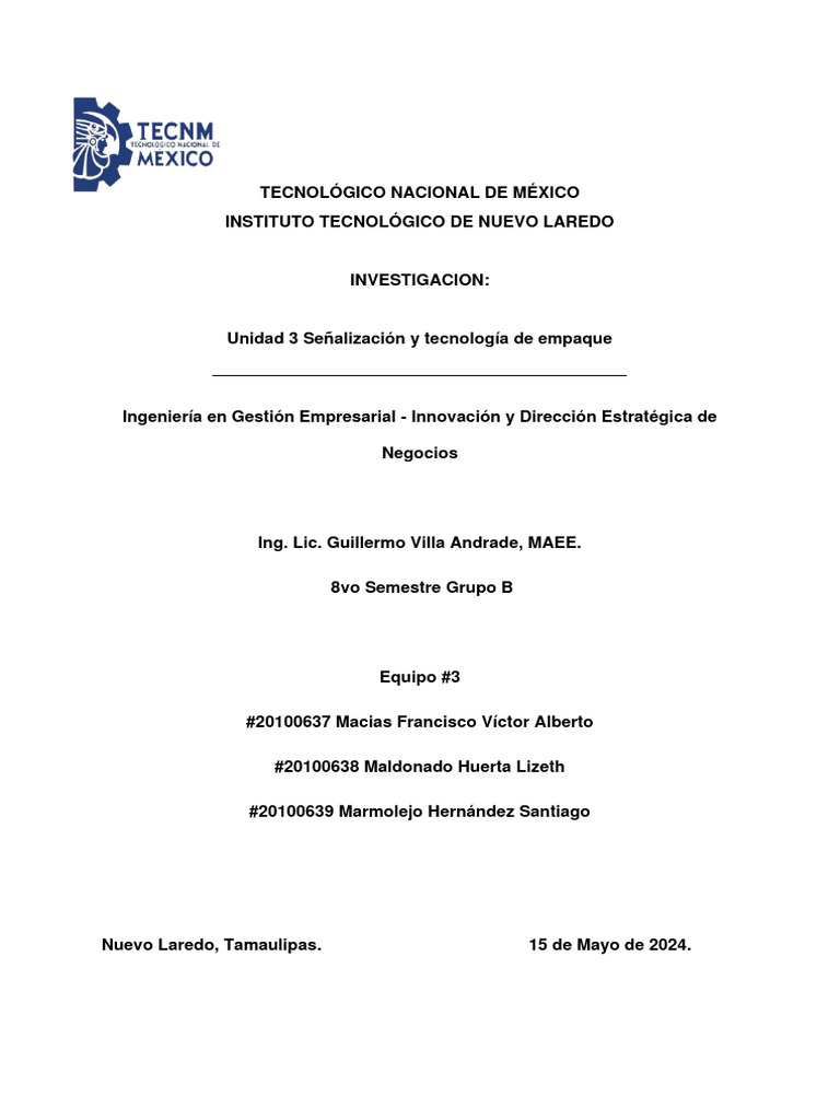 Investigación EQ3 | PDF | Almacén | Identificación de frecuencia de radio