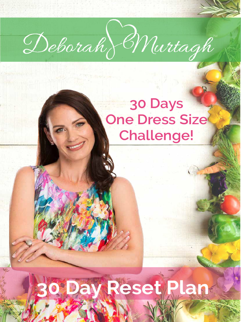 30 Days Reset Plan Aug 2018 | PDF | Dieting | Intermittent Fasting