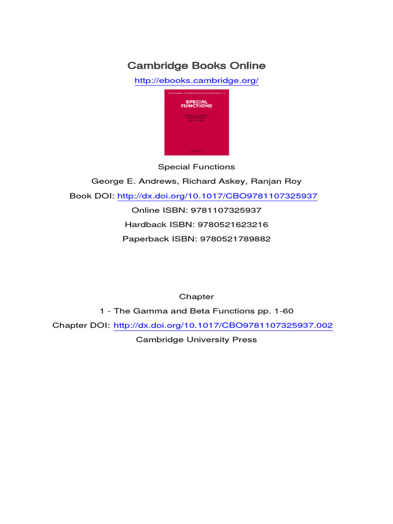The Gamma And Beta Functions Pdf Trigonometric Functions Function Mathematics