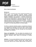 Cybercrime Warrant | PDF | Search Warrant | Cybercrime