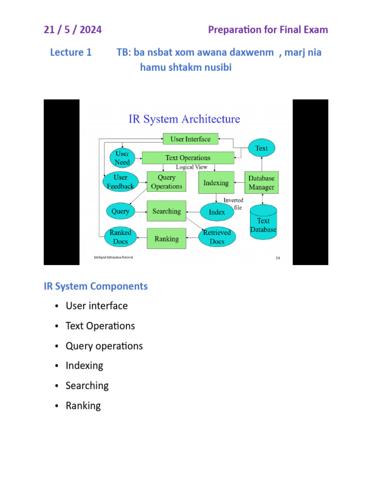 Updated IR | PDF | Information Retrieval