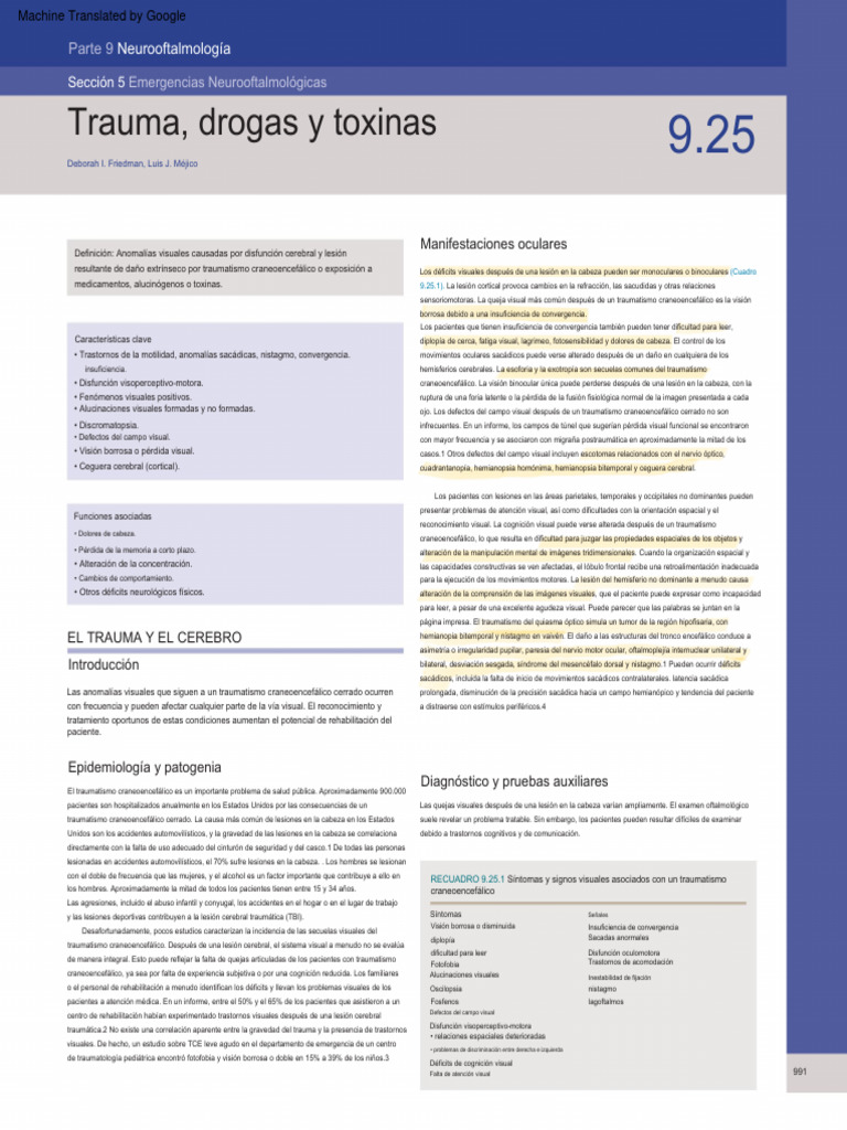 DROGAS_merged | PDF | Lesión cerebral traumática | Percepción visual