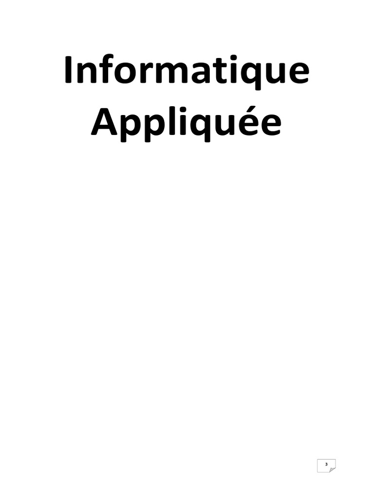 Vecteurs et Matrices en Informatique Appliquée | PDF | Matrice ...