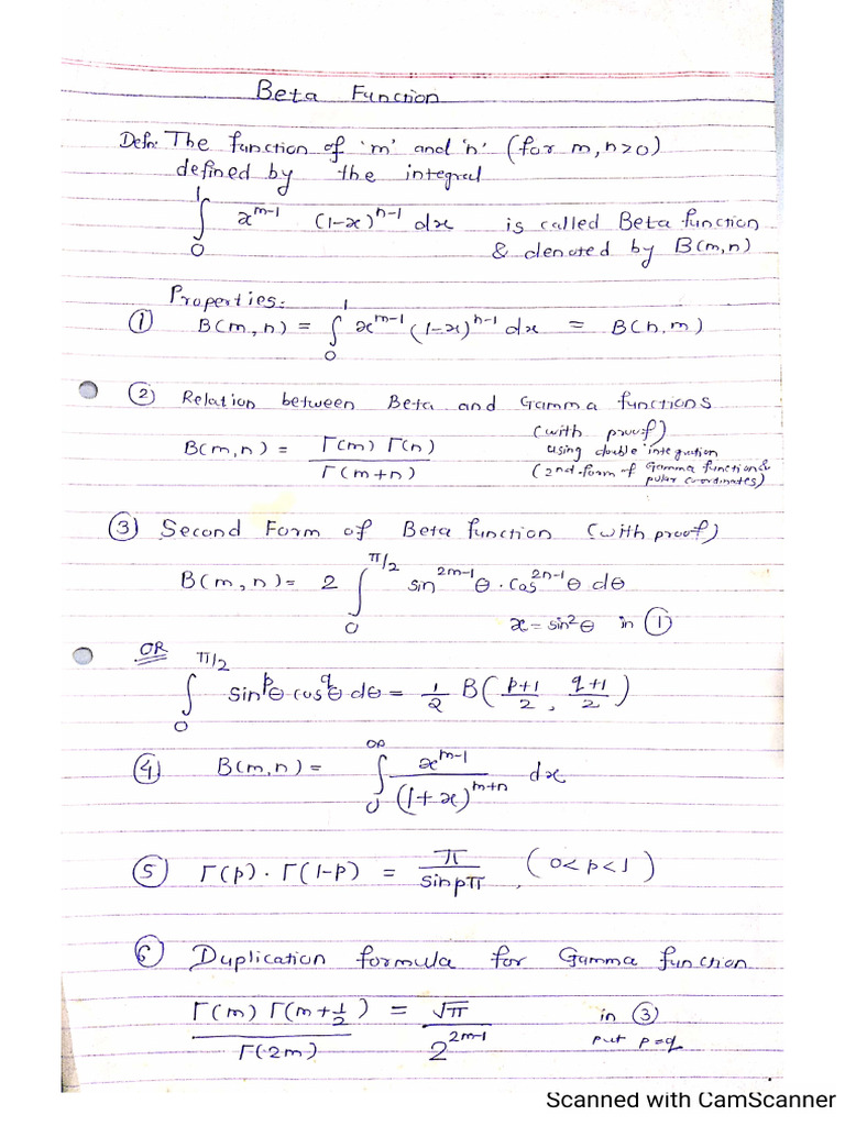 Beta Function Introduction Pdf