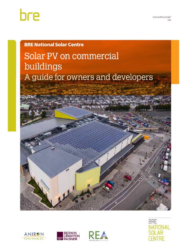 Solar PV Guide for Commercial Buildings | PDF | Photovoltaics ...