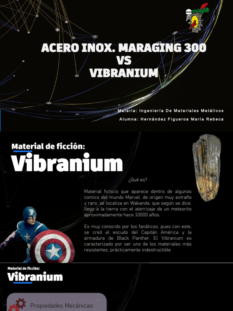 Presentacion de Ing. Mat | PDF | Acero | Materiales