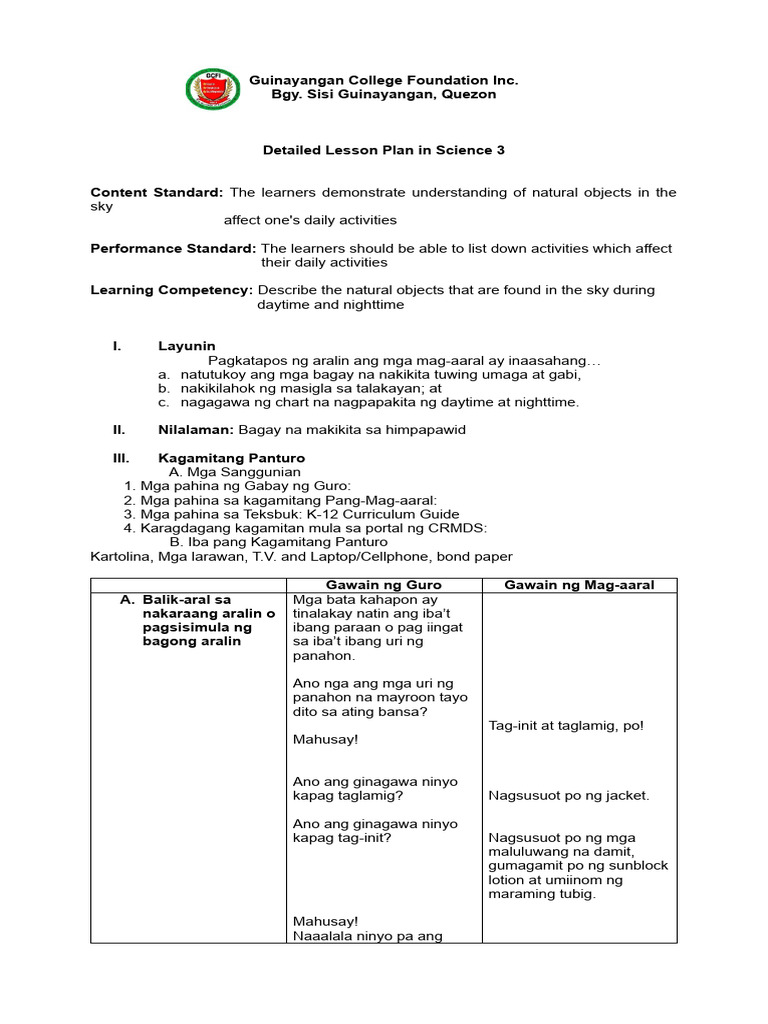 Science Grade 3 | PDF