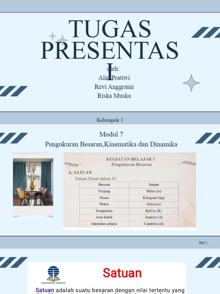 Tugas Presentas I: Oleh: Alin Pratiwi Revi Anggraini Riska Muska | PDF