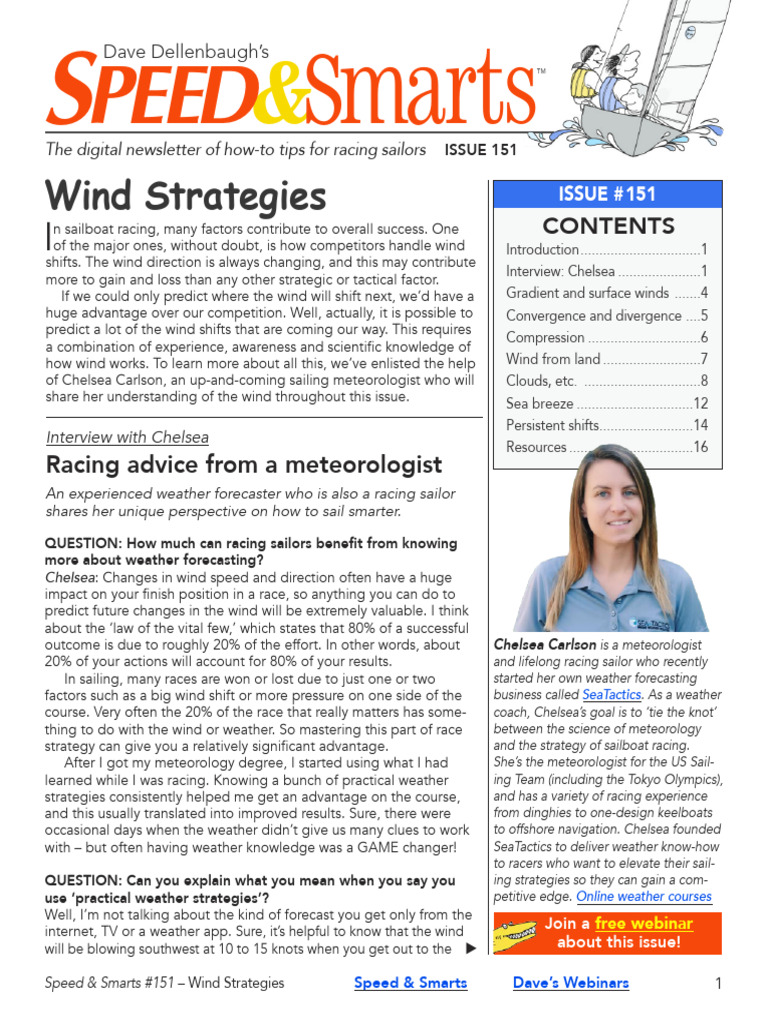 Speed Smarts Issue 151 Wind Strategies | PDF | Wound | Weather