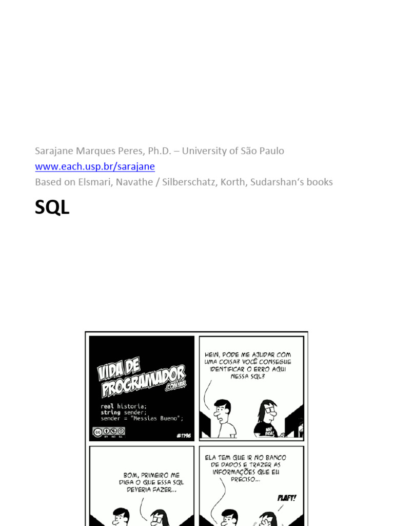 Sarajane Marques Peres, Ph.D. - University of São Paulo Based On ...