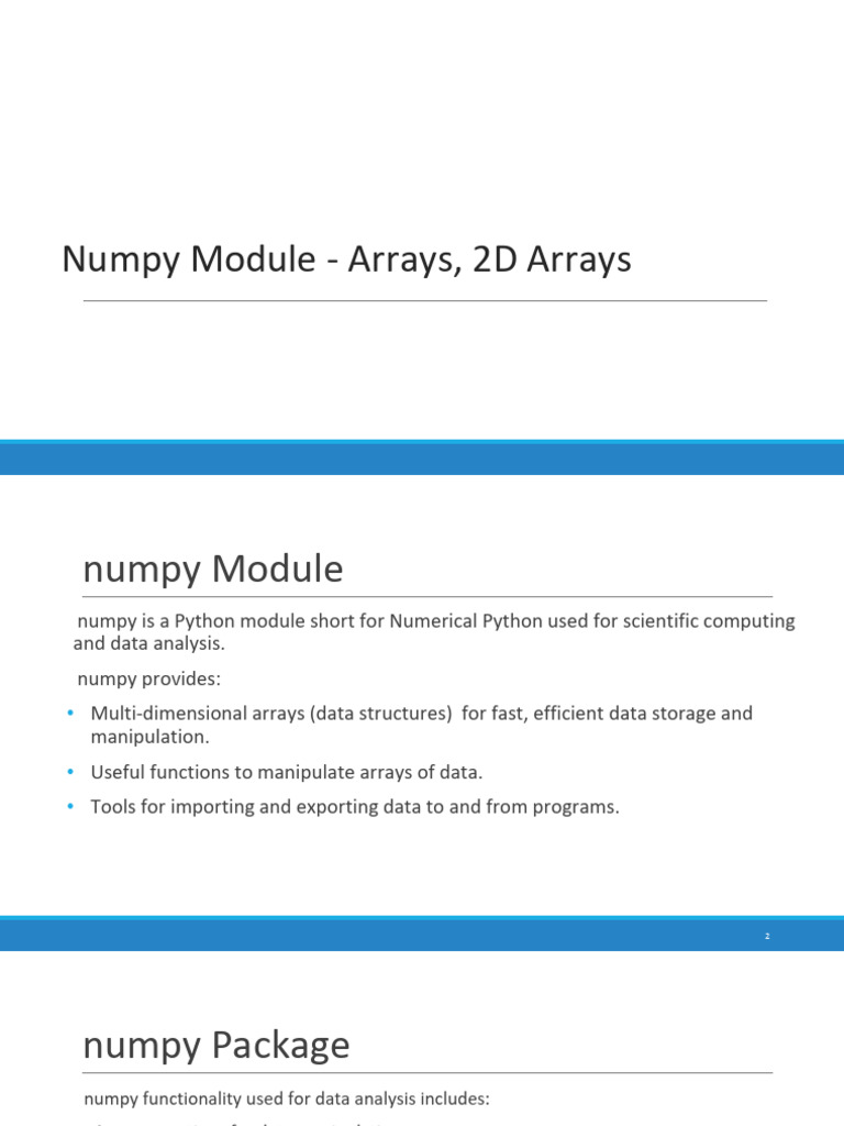 10 Numpy | PDF | Matrix (Mathematics) | Computer Data