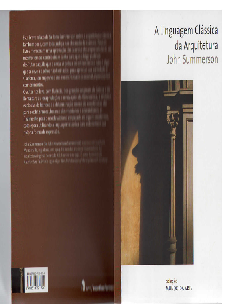 Linguagem Classica Summerson | PDF