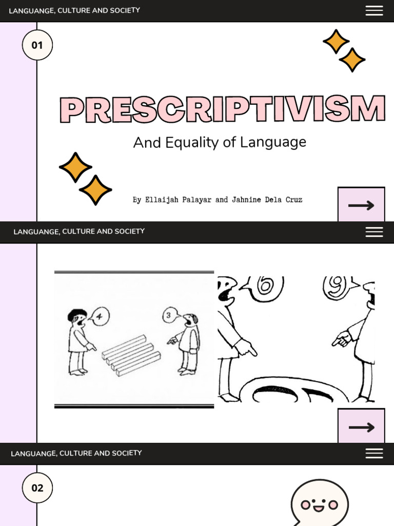Prescriptivism in Language and Society | PDF | Linguistics | Social ...