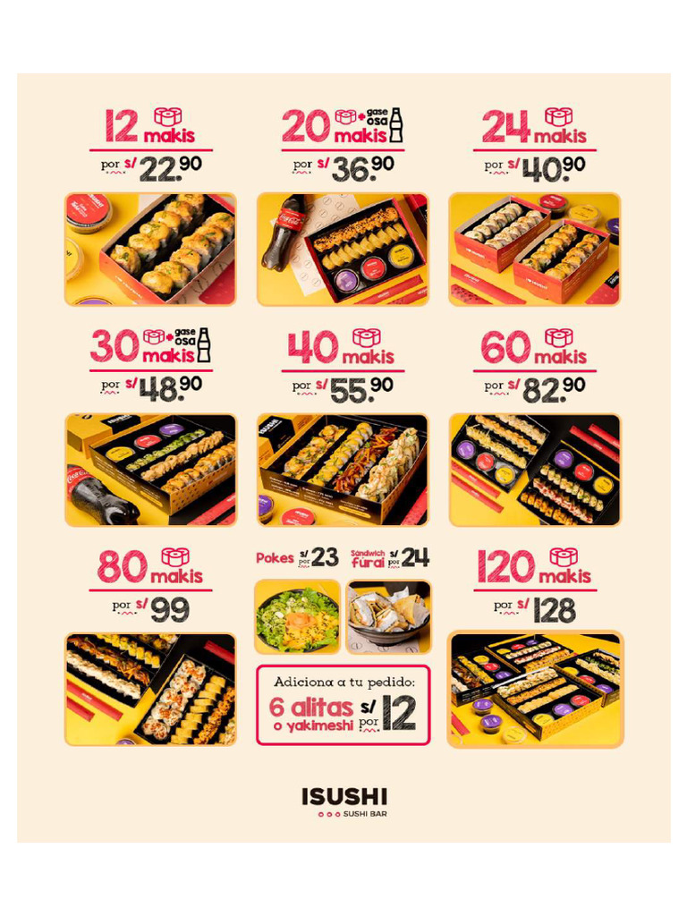 Carta Digital Isushi | PDF