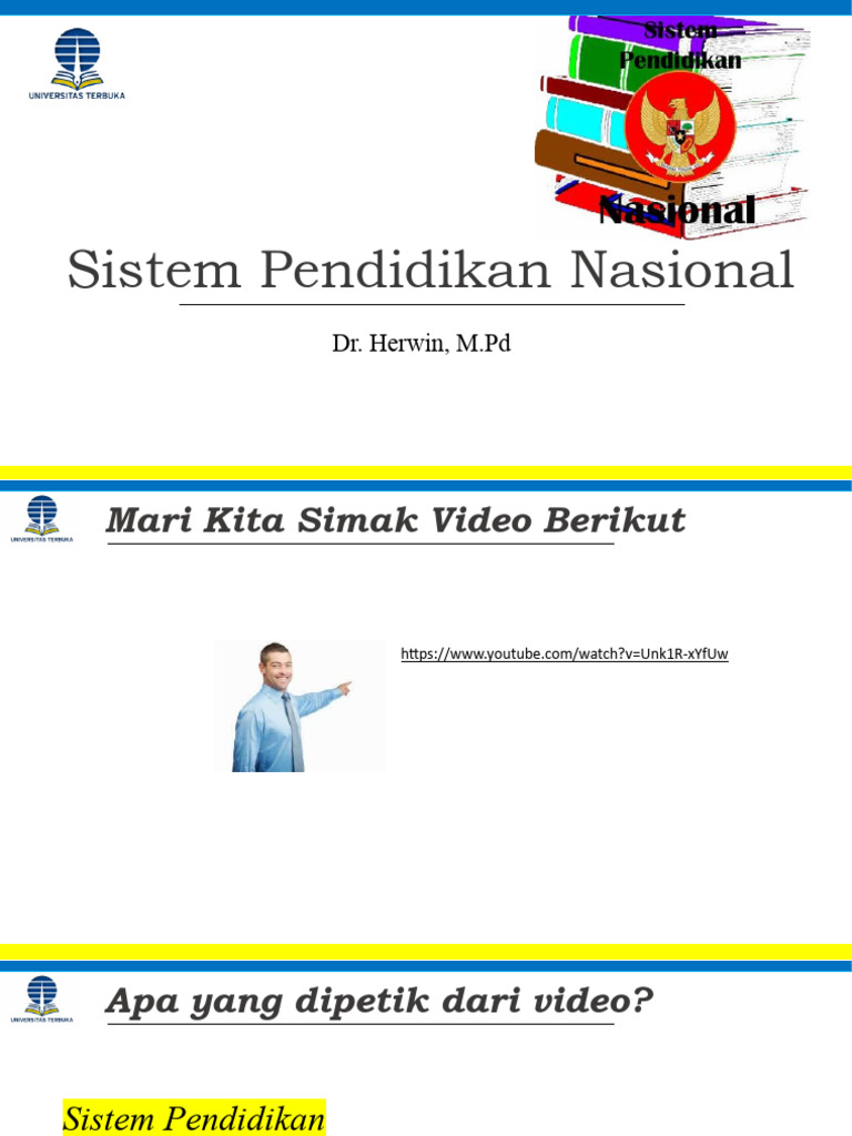 Sistem Pendidikan Nasional | PDF | Komputer