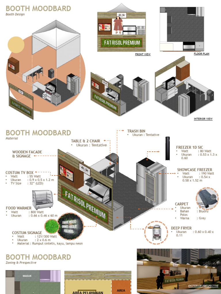 CONTOH BOOTH MOODBOARD EVENT | PDF