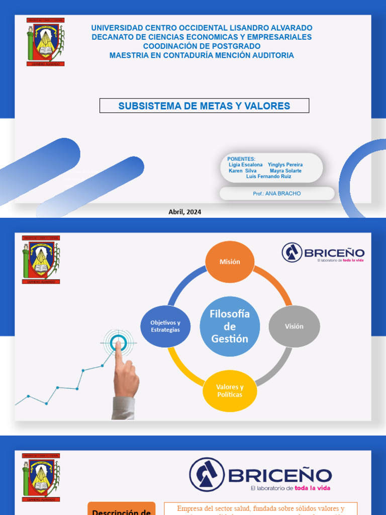 METAS Y VALORES ulTIMA | Descargar gratis PDF | Metodología de encuesta ...