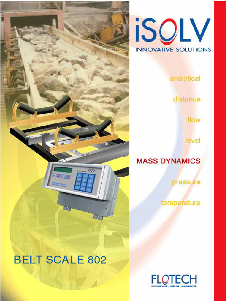 Belt Scale802 | PDF | Belt (Mechanical) | Power Supply