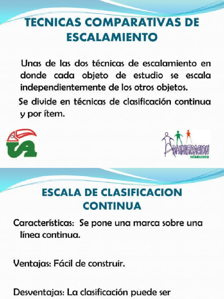 Medicion y Escalamiento | PDF