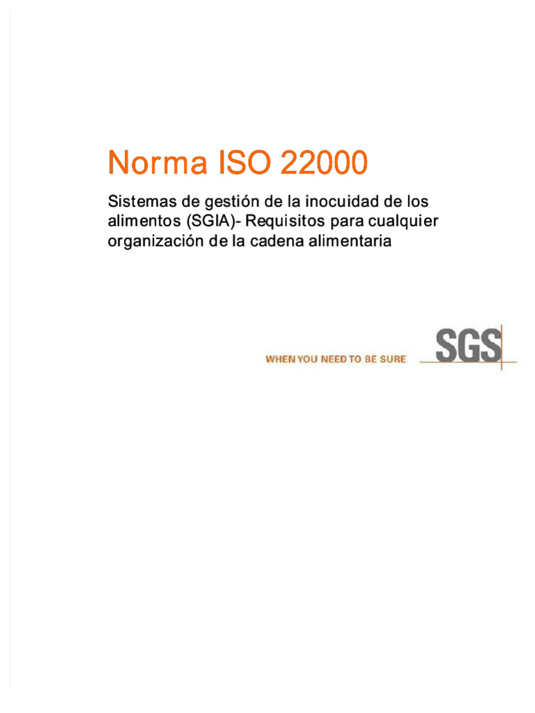 PDF Presentacion Iso 22000 2018 - Compress | PDF | Seguridad ...