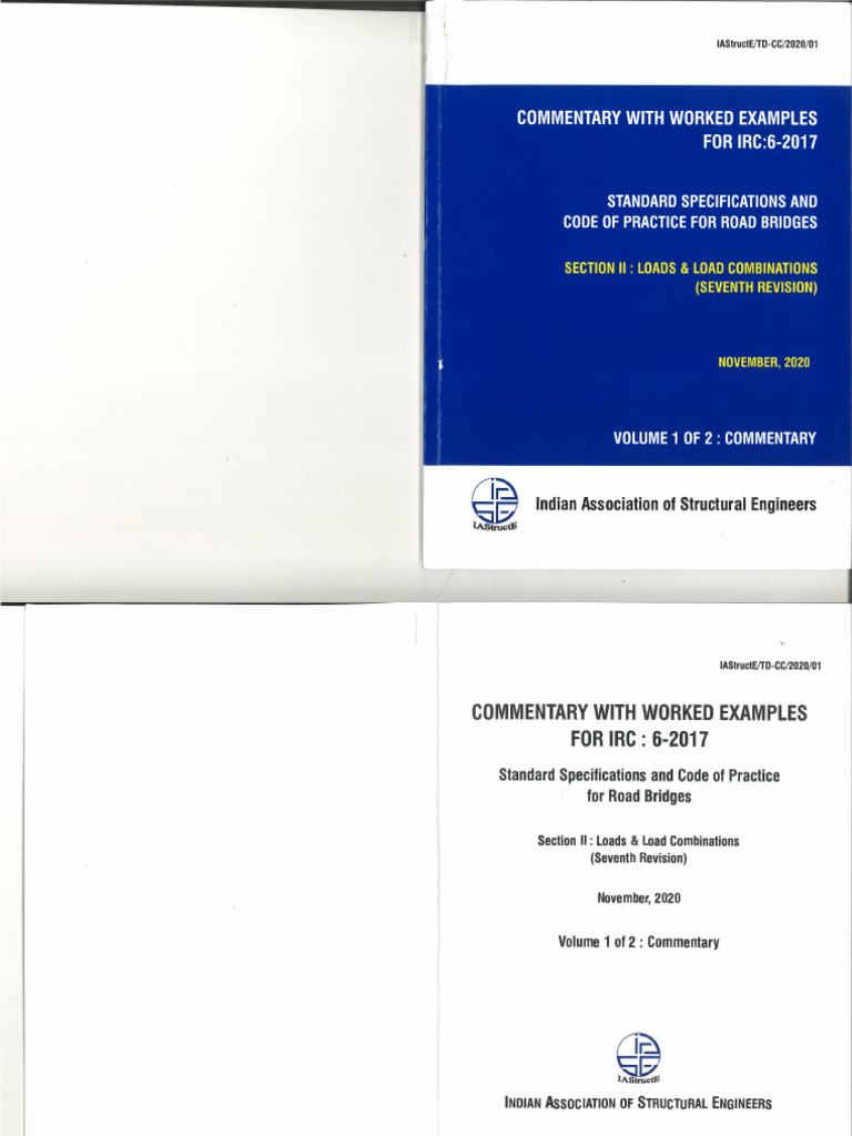 Commentary To IRC 6 2017 VOL 1 of 2 | PDF