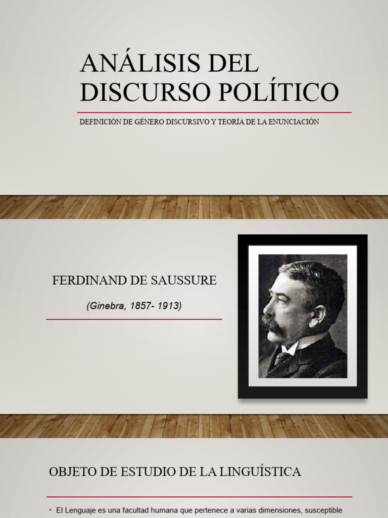Análisis Del Discurso Político. Clase 8 de Abril de 2021 | Descargar ...