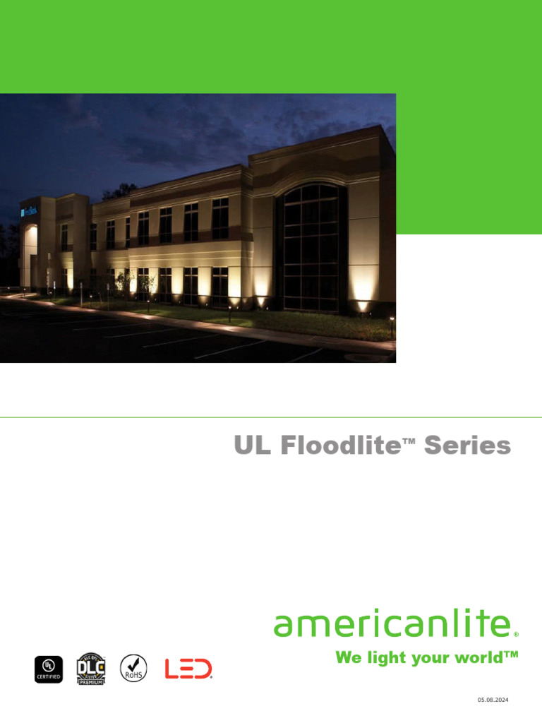 Americanlite-Floodlite Ul | PDF | Lighting | Light