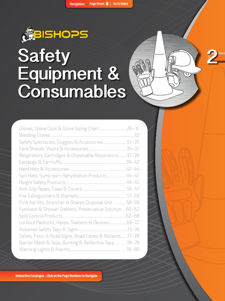 Safety Equipment & Consumables | PDF | Glove | Glasses