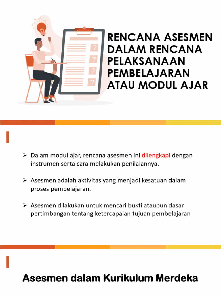 Rencana Asesmen Formatif dan Sumatif | PDF