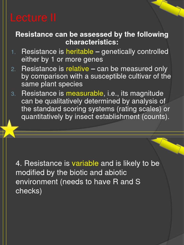 Lecture II | Download Free PDF | Pest (Organism) | Insects