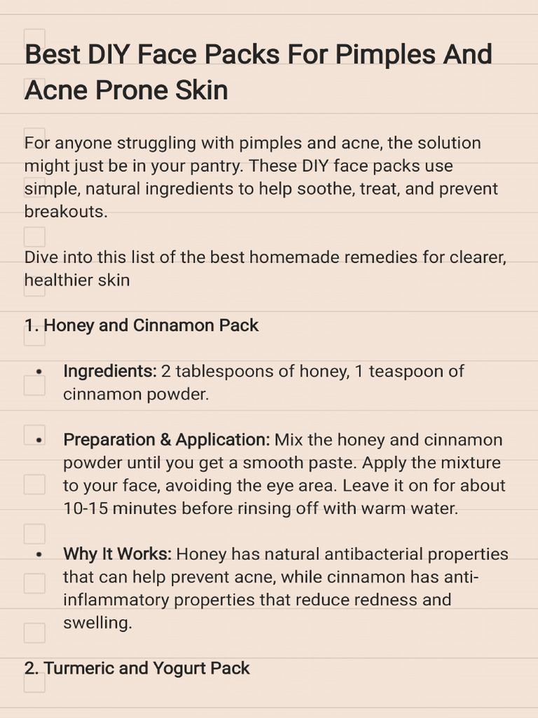 Facepack | PDF