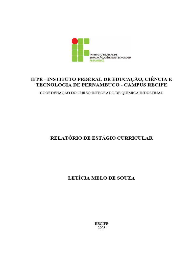Relatório Final de Estágio - LMS | PDF | Absorbância | Água Relatório Final de Estágio - LMS | PDF | Absorbância | Água