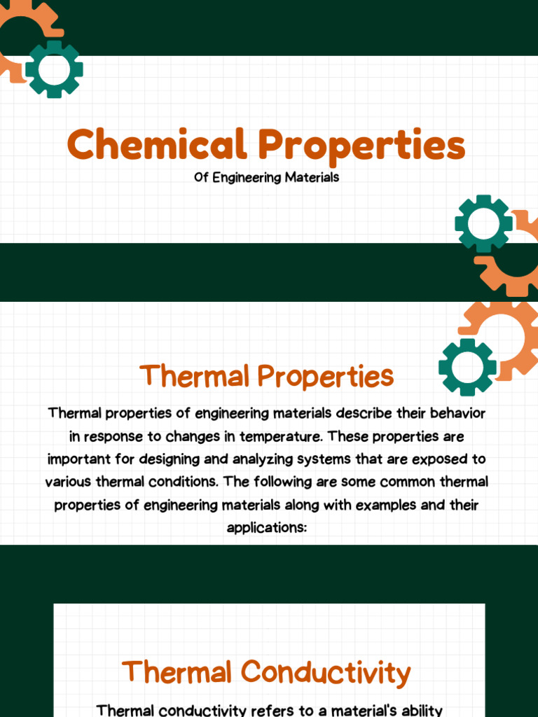 Thermal Properties of Engineering Materials - Reinnier Jhiro C. Javier ...