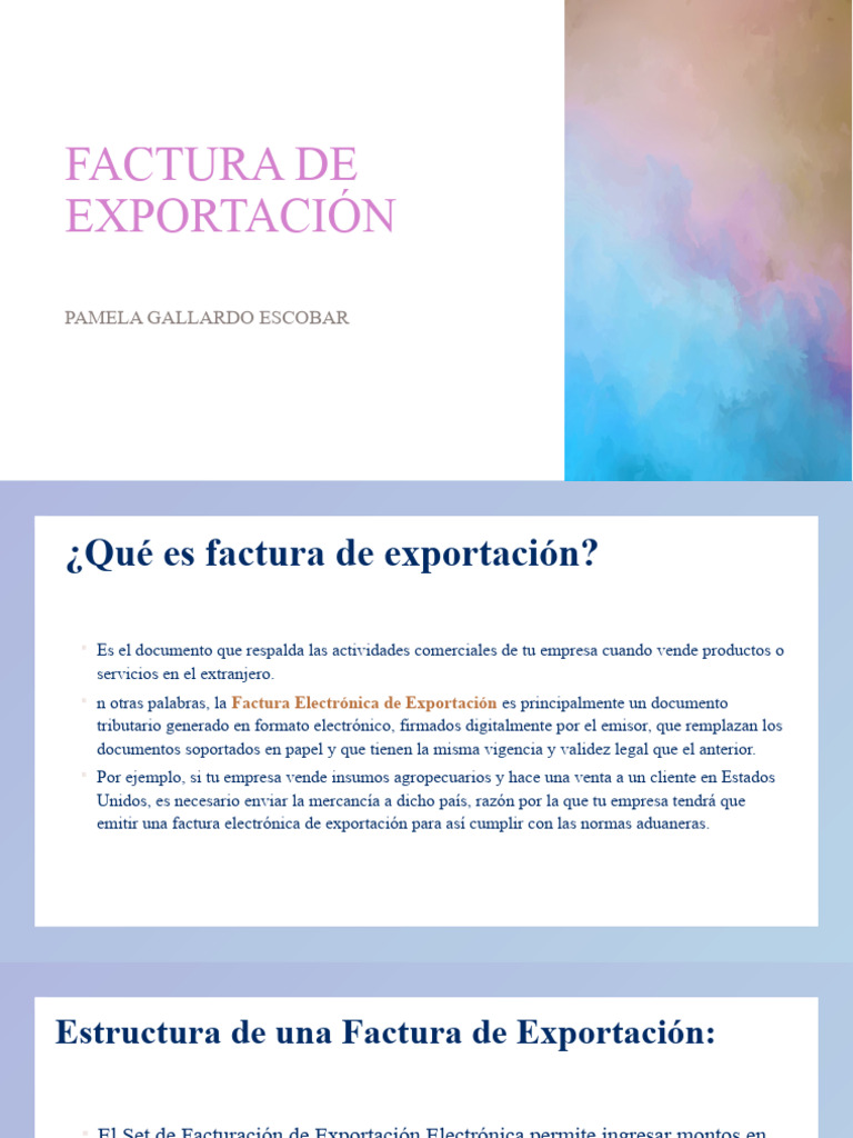 Emisioin de Factura Electronica en Sii | PDF | Factura | Exportaciones