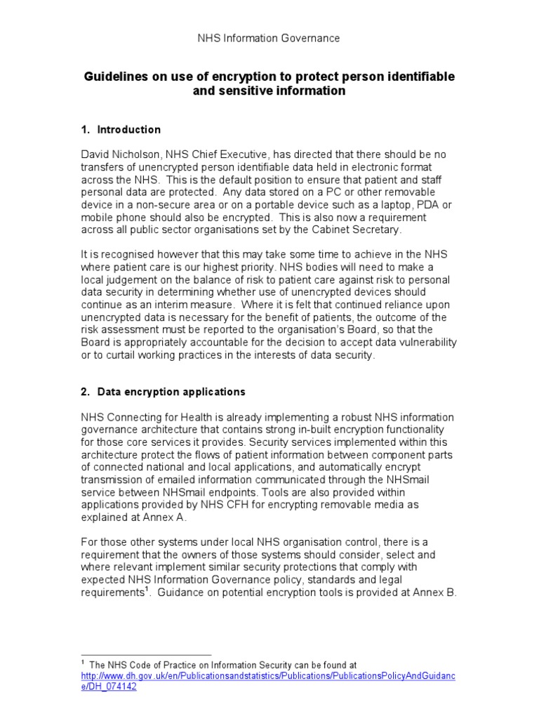 Encryption Guide | PDF
