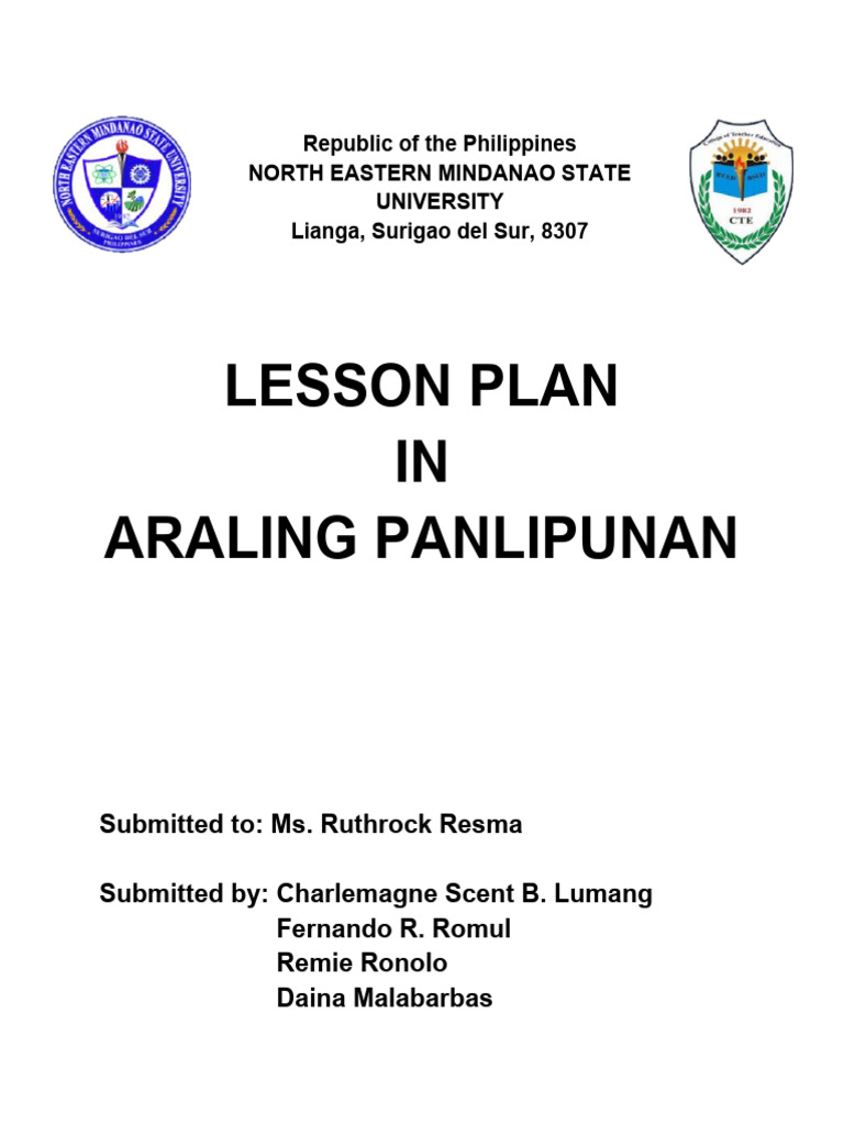 Semi Detailed LP Soc Scie | PDF