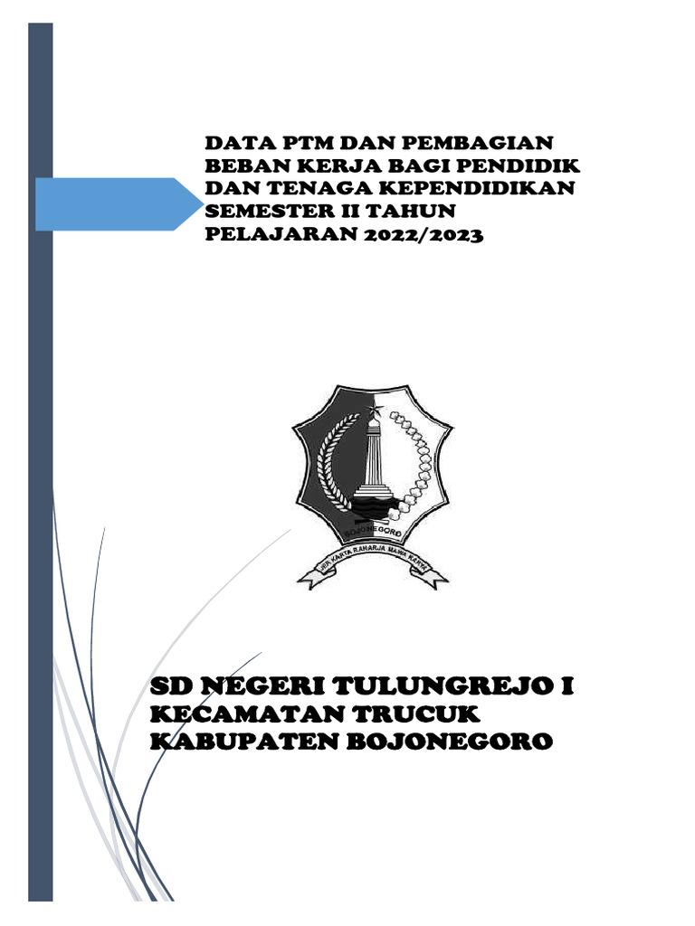 SK Pembagian Tugas Semester 2 2022-2023 | PDF