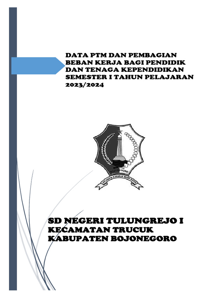 SK Pembagian Tugas Semester 1 2023-2024 | PDF | Karier & Perkembangan | Bisnis