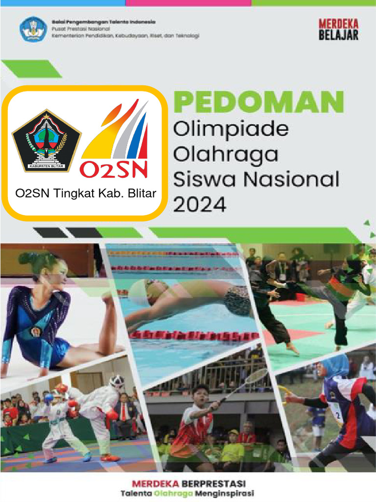 Juknis O2SN Kabupaten Blitar 2024 | PDF