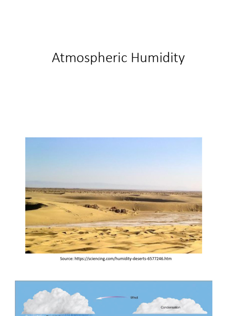 Atmospheric-Humidity | PDF | Humidity | Water Vapor
