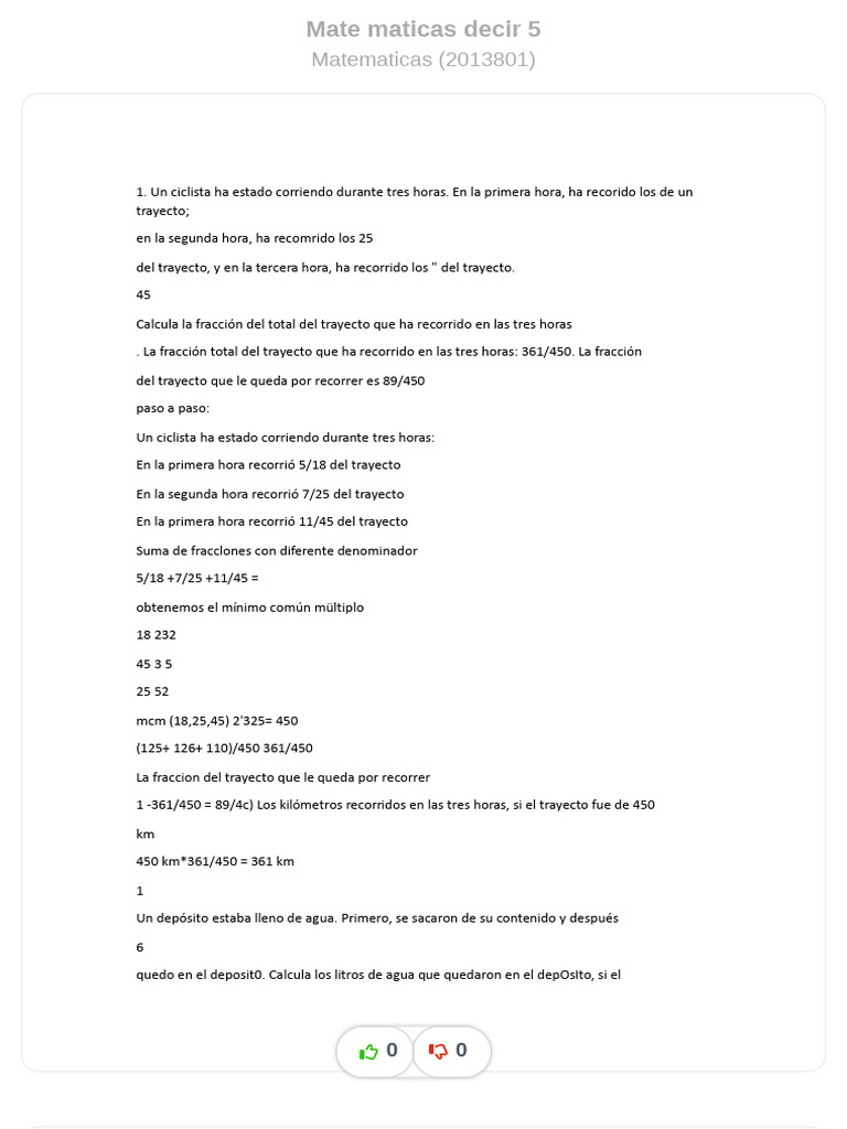 Mate Maticas Decir 5 - Compress | PDF | Unidades de medida | Matemáticas