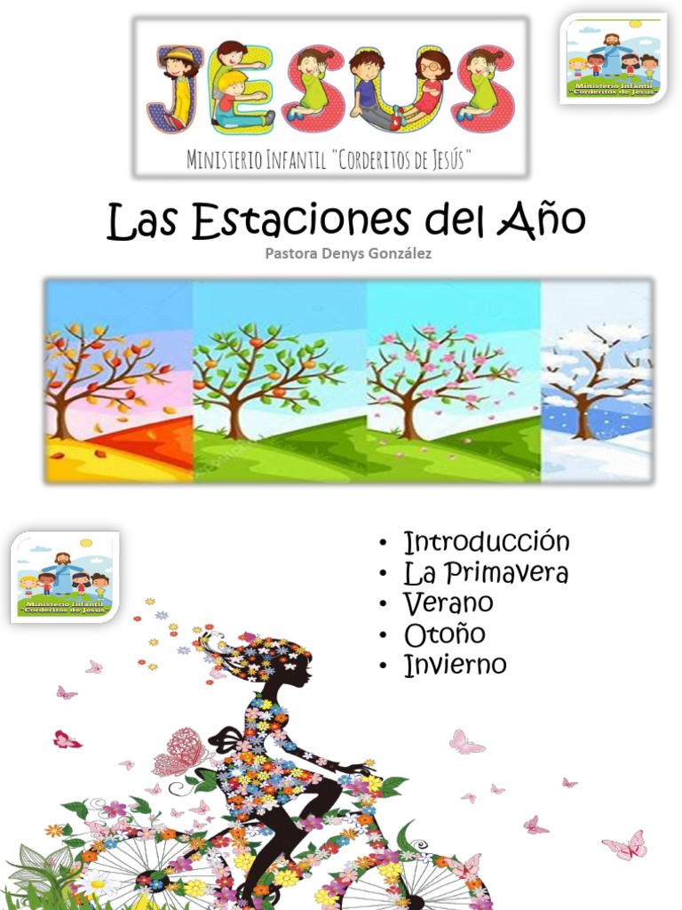 Las Estaciones Del Ano Manual Ministerio Infantil Corderitos de Jesus ...