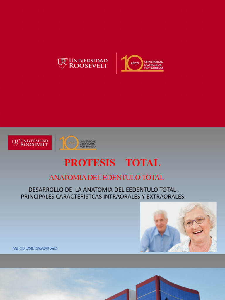 1ra Clase Anatomia Del Edentulo Total | Descargar gratis PDF | Anatomía ...