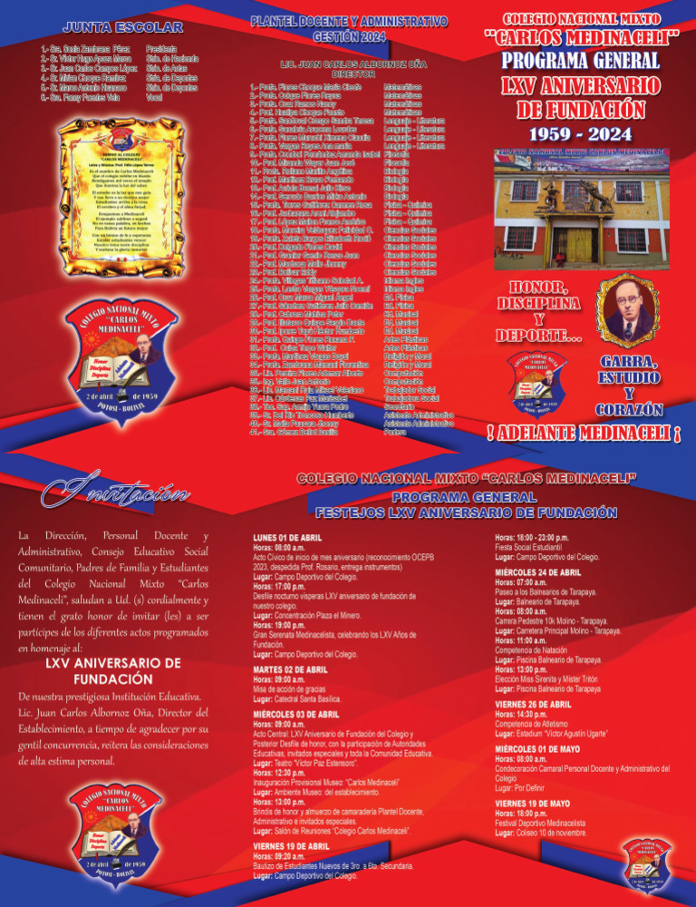 MEDINACELI PROGRAMA 2024 | PDF