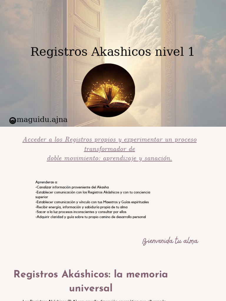 Registros Akashicos Nivel 1 20240330 205228 0000 | PDF | Karma